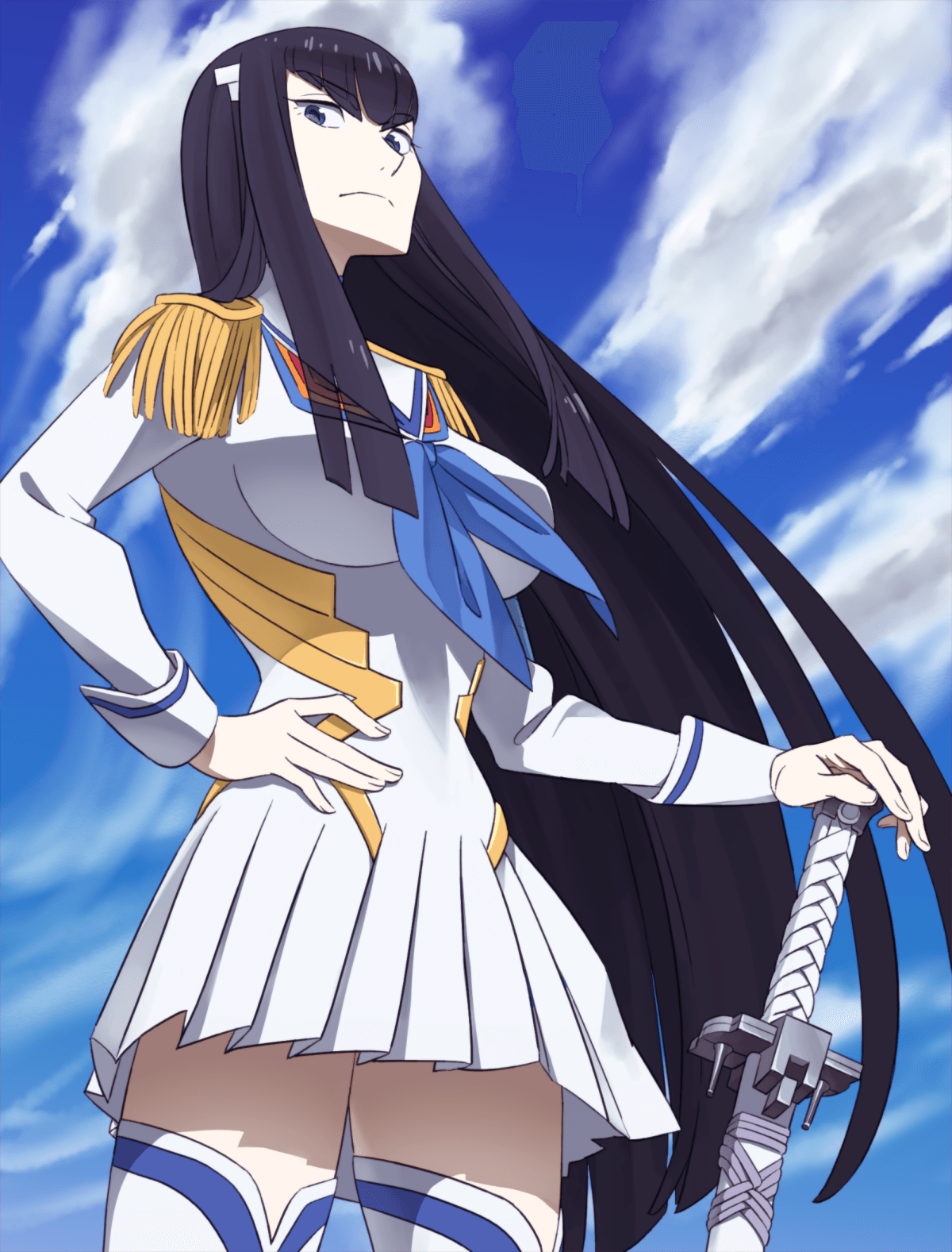 o-nashi neko kill la kill kiryuuin satsuki sword thighhighs | #330516 | yande.re